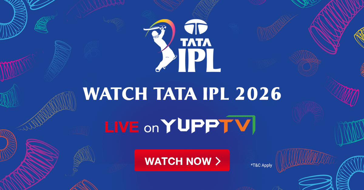 TATA IPL 2026 Live Streaming | Watch IPL Today Match Online | YuppTV