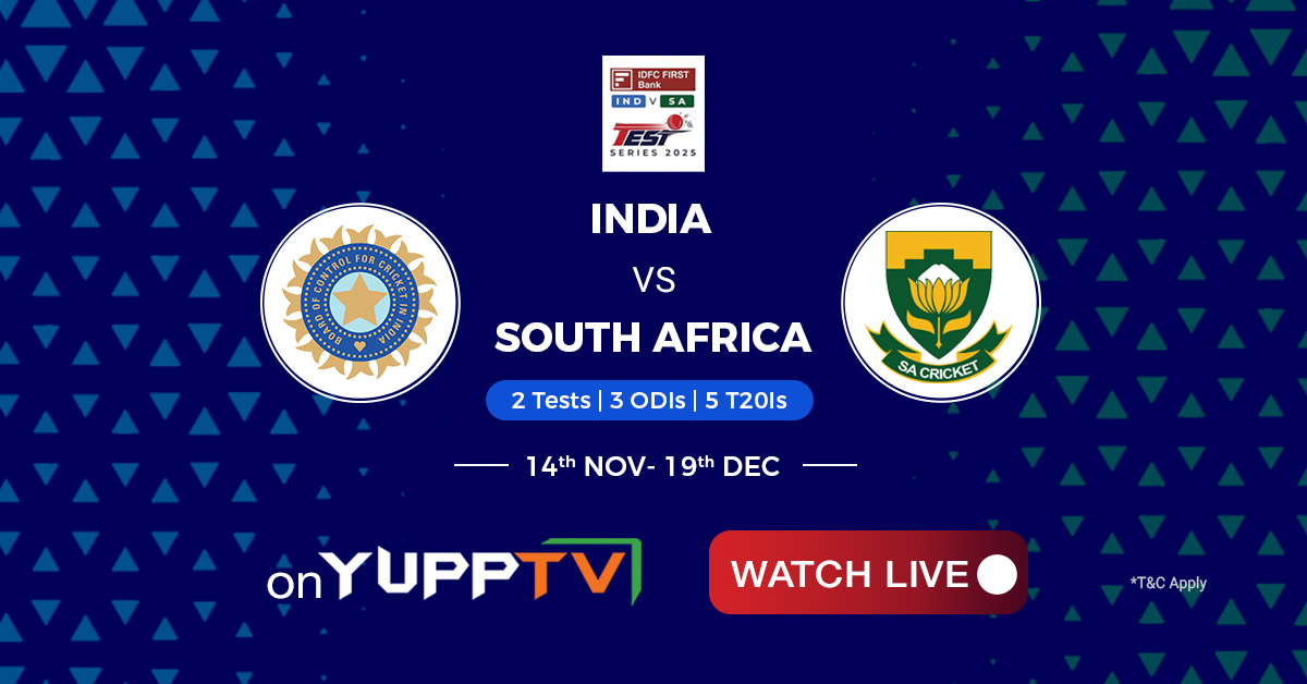 India vs South Africa 2025 Online | Watch India vs South Africa 2025 ...